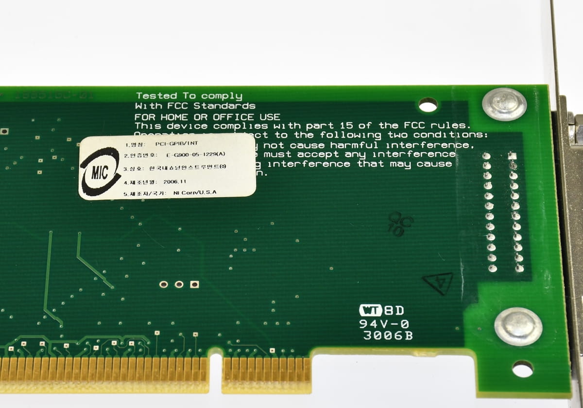 PCI-GPIB National Instruments Karta interfejs IEEE 488 GPIB Sklep Firmy ...